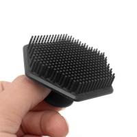 China Eco-Friendly Silicone Baby Brush for Gentle and Effective Cleansing in Oval Shap for sale
