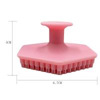 China Eco-Friendly Silicone Baby Brush for Gentle and Effective Cleansing in Oval Shap for sale