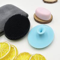 China Non-toxic Silicone Back Scrubber for Shower with Soft Suction Cup and Material Safety for sale