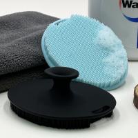 China Non-toxic Silicone Back Scrubber for Shower with Soft Suction Cup and Material Safety for sale