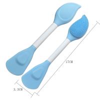 China MHC Silicone Bath Brush for Face Scrubbing Silicone Facial Mask Skin Care Beauty Products for sale