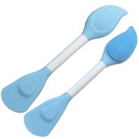China MHC Silicone Bath Brush for Face Scrubbing Silicone Facial Mask Skin Care Beauty Products for sale