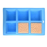 China MHC High Quality Customized Food Grade 3d Handmade Rectangle Silicone Soap Mould for sale