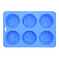China MHC OEM 3D Leaf Shaped Silicone Soap Molds Soap Mold With Logo In Molds for sale