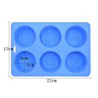 China MHC OEM 3D Leaf Shaped Silicone Soap Molds Soap Mold With Logo In Molds for sale