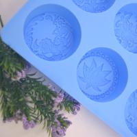 China MHC OEM 3D Leaf Shaped Silicone Soap Molds Soap Mold With Logo In Molds for sale