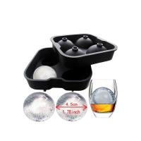 China MHC Flexible Silicone Ice Cube Tray for Customization Carton Size Portable Ice Ball Maker for sale