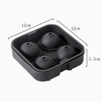 China MHC Flexible Silicone Ice Cube Tray for Customization Carton Size Portable Ice Ball Maker for sale