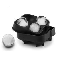 China MHC Flexible Silicone Ice Cube Tray for Customization Carton Size Portable Ice Ball Maker for sale