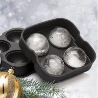 China MHC Flexible Silicone Ice Cube Tray for Customization Carton Size Portable Ice Ball Maker for sale