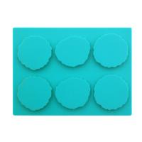 China MHC Customization Custom Size DIY Handmade 6 Cavities Epoxy Silicone Molds Jewelry for sale
