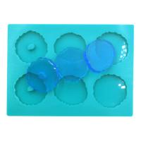 China MHC Customization Custom Size DIY Handmade 6 Cavities Epoxy Silicone Molds Jewelry for sale