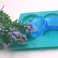 China MHC Customization Custom Size DIY Handmade 6 Cavities Epoxy Silicone Molds Jewelry for sale
