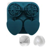 China Cake Tools Type Moulds Customization Carton Size Flower Ice Cube Trays with Lid and Bin for sale