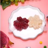 China Durable MHC Cherry Blossom Shape Silicone Ice Cream Molds With Cover for Kids for sale
