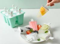 China MHC Non Toxic Homemade Small Fun Popsicle Molds For Kids Bpa Free With Durable Sticks Shapes for sale
