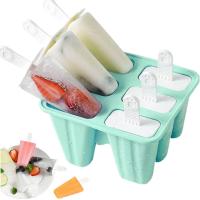 China MHC Non Toxic Homemade Small Fun Popsicle Molds For Kids Bpa Free With Durable Sticks Shapes for sale