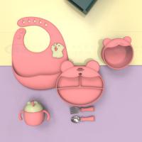 China Non-Toxic Baby Feeding Set for 6-12 Months Standard Plate BPA-Free Non-Silicone Toys for sale