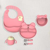 China Non-Toxic Baby Feeding Set for 6-12 Months Standard Plate BPA-Free Non-Silicone Toys for sale
