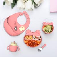 China Non-Toxic Baby Feeding Set for 6-12 Months Standard Plate BPA-Free Non-Silicone Toys for sale