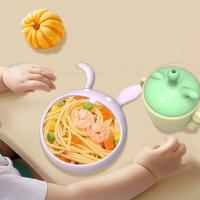China MHC Starter 6-12 Months Rabbit Baby Feeding Set Non Silicone Bpa Free Non Toxic Toys for sale
