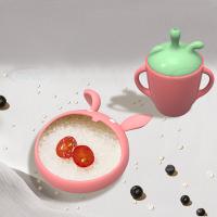 China MHC Starter 6-12 Months Rabbit Baby Feeding Set Non Silicone Bpa Free Non Toxic Toys for sale
