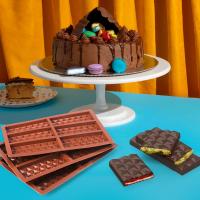 China MHC Silicone Large Moulds Mold for Chocolate Making in Dubai Kitchen Restaurant Bakery for sale