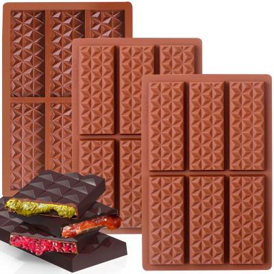 China MHC Silicone Large Moulds Mold for Chocolate Making in Dubai Kitchen Restaurant Bakery for sale