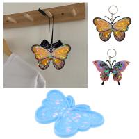 China MHC Complete Set Silicone Holographic Resin Molds for Art Decor Butterfly Keychain Coasters Kits for sale