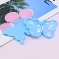 China Silicone Resin Mold Item Resin Art Silicone Bracelet for Butterfly Keychain for sale
