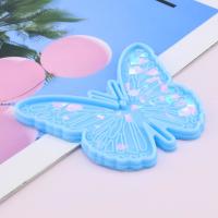 China Silicone Resin Mold Item Resin Art Silicone Bracelet for Butterfly Keychain for sale