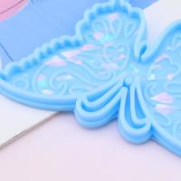 China Silicone Resin Mold Item Resin Art Silicone Bracelet for Butterfly Keychain for sale