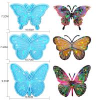 China Silicone Resin Mold Item Resin Art Silicone Bracelet for Butterfly Keychain for sale