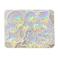 China MHC Christmas Tree Hanging Silicone Resin Molds Model for Crystal Decoration for sale
