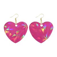 China MHC Love Shape UV Silicone Epoxy Resin Molds Jewelry Heart Pendant Beads Holographic Earring Resin Molds for sale