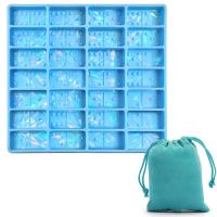 China MHC Crystal Silicone Unique Dominoes Set 3d Holographic Designs Epoxy Resin Molds for sale