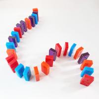 China MHC Crystal Silicone Unique Dominoes Set 3d Holographic Designs Epoxy Resin Molds for sale