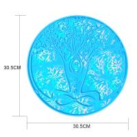 China MHC Holographic Diy Resin Molds  Wall Hangings Deco , Luxury Silicone Art Resin Molds for sale