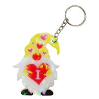 China MHC Silicone Resin Mold Epoxy Resin Molds for Keychain Clear Santa Claus Ornament Shapes Set for sale