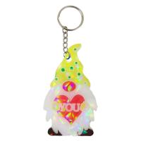 China MHC Silicone Resin Mold Epoxy Resin Molds for Keychain Clear Santa Claus Ornament Shapes Set for sale