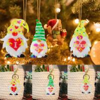 China MHC Silicone Resin Mold Epoxy Resin Molds for Keychain Clear Santa Claus Ornament Shapes Set for sale