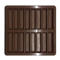 China MHC Custom Chocolate Mold Rectangle Silicone Dubai Bar Chocolate Molds for sale