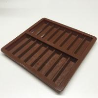 China MHC Custom Chocolate Mold Rectangle Silicone Dubai Bar Chocolate Molds for sale