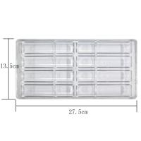 China MHC Dubai Chocolate Mold Ideal for Making Large Size Chocolate Bars Dishwasher Safe for sale