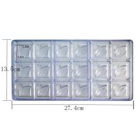 China MHC Polycarbonate Chocolate Molds 3D PC Plastic Molds for Cake & Chocolate Making Bag Packed for sale