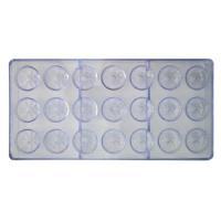 China MHC Food Grade Silicone Custom Chocolate Molds Handmade 3D Hard Plastic Polycarbonate Chocolate Mold for sale