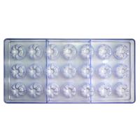 China MHC Food Grade Silicone Custom Chocolate Molds Handmade 3D Hard Plastic Polycarbonate Chocolate Mold for sale