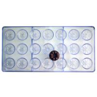 China MHC Food Grade Silicone Custom Chocolate Molds Handmade 3D Hard Plastic Polycarbonate Chocolate Mold for sale