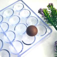China MHC Food Grade 3D Hard Plastic Chocolate Mold Professional Holographic Chocolate Mold Diy for sale