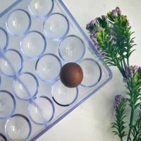 China MHC Food Grade 3D Hard Plastic Chocolate Mold Professional Holographic Chocolate Mold Diy for sale